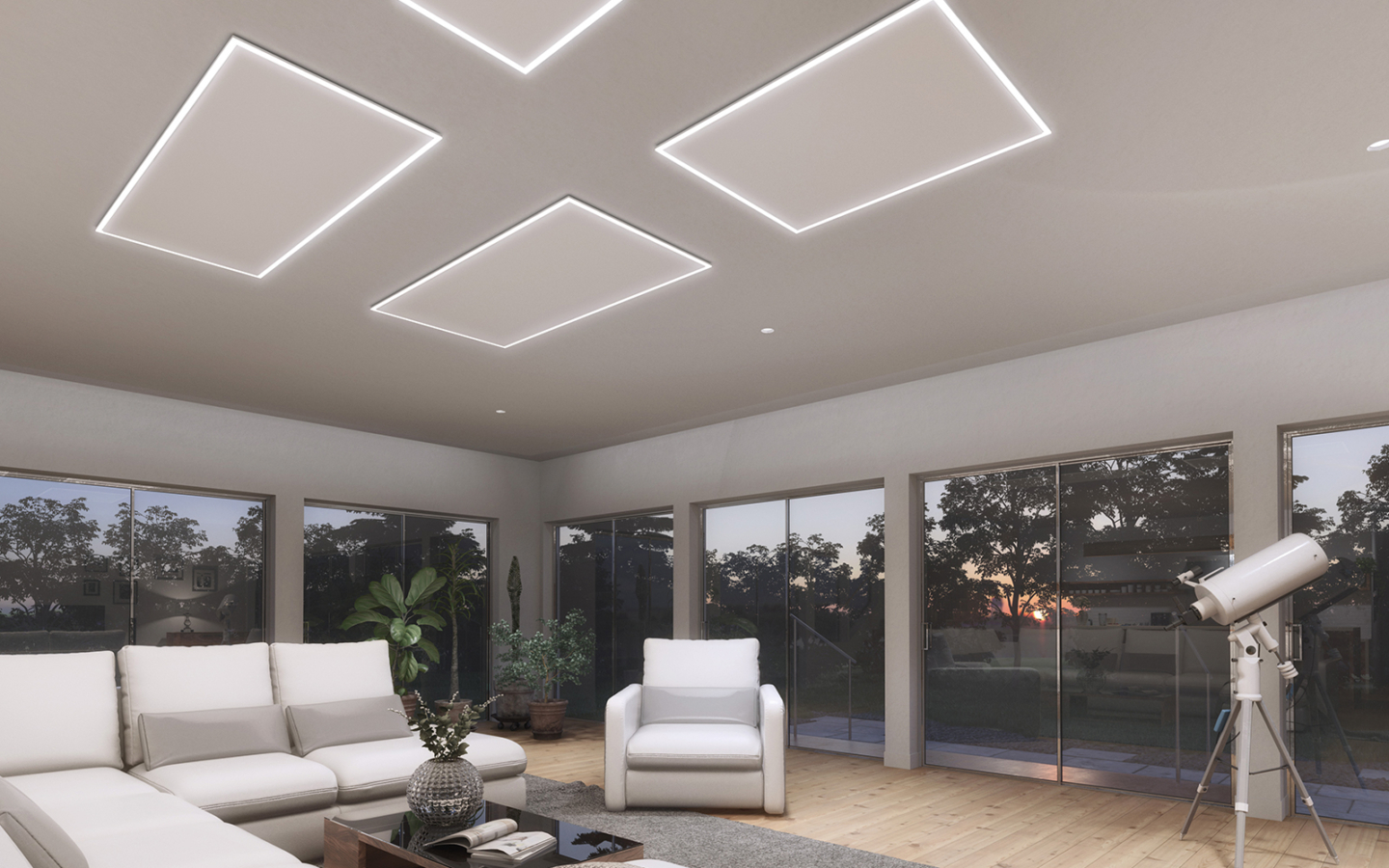 Heat4All HEAT & LIGHT light frame: Infrared & Light in One